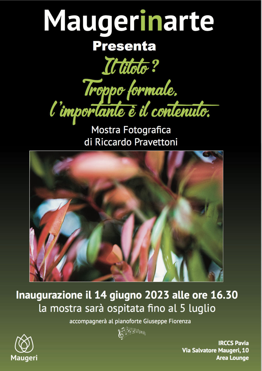 La fotografia di Riccardo Pravettoni protagonista del secondo ...